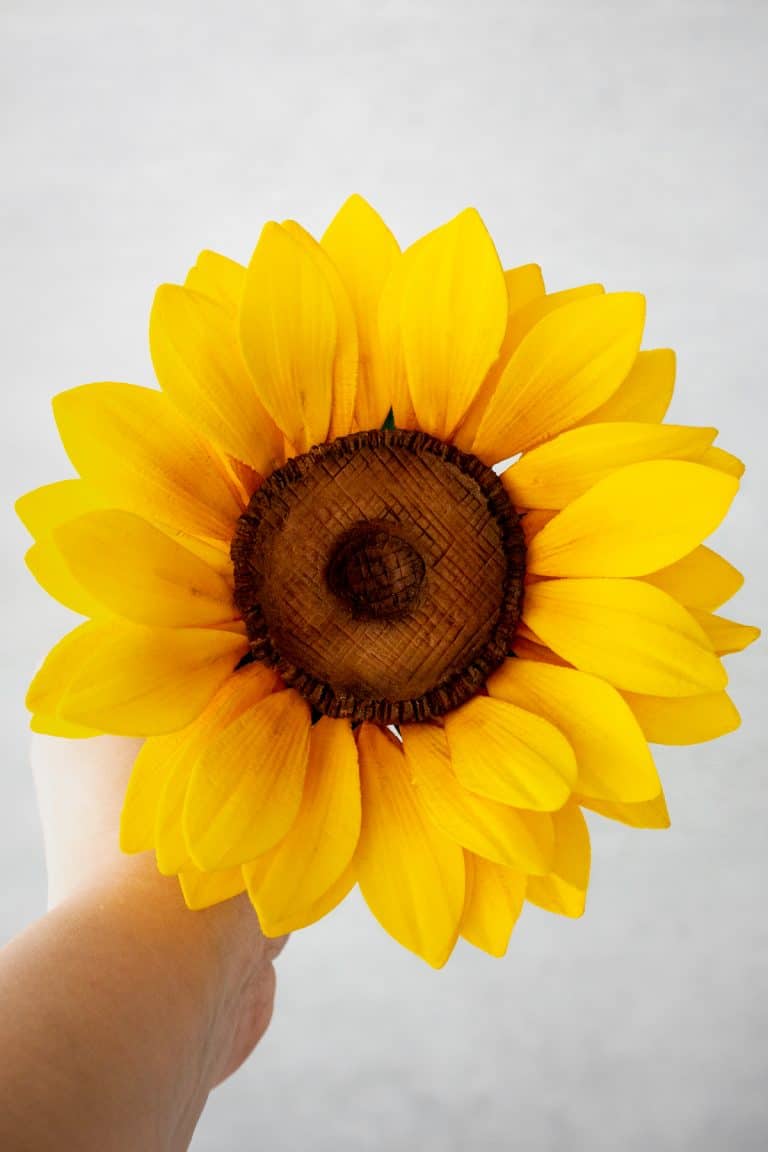 Gum Paste Sunflower Tutorial - Little Vintage Baking
