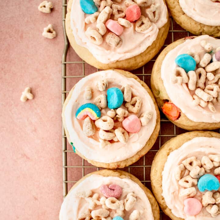 Lucky Charms Cookies - Little Vintage Baking