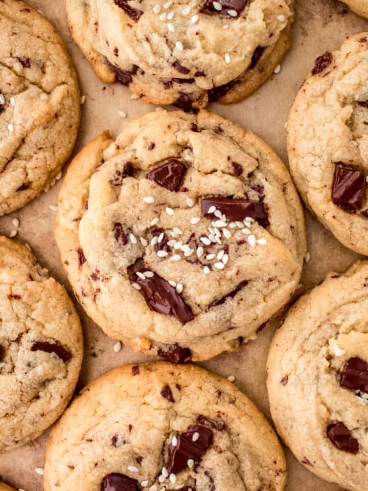 Peanut Butter Miso Cookies - Little Vintage Baking